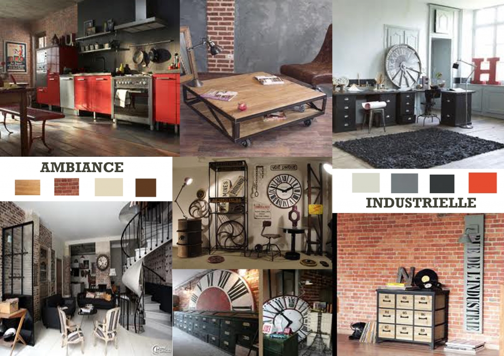 Un intérieur tendance avec le style industriel - Sandra Dangla